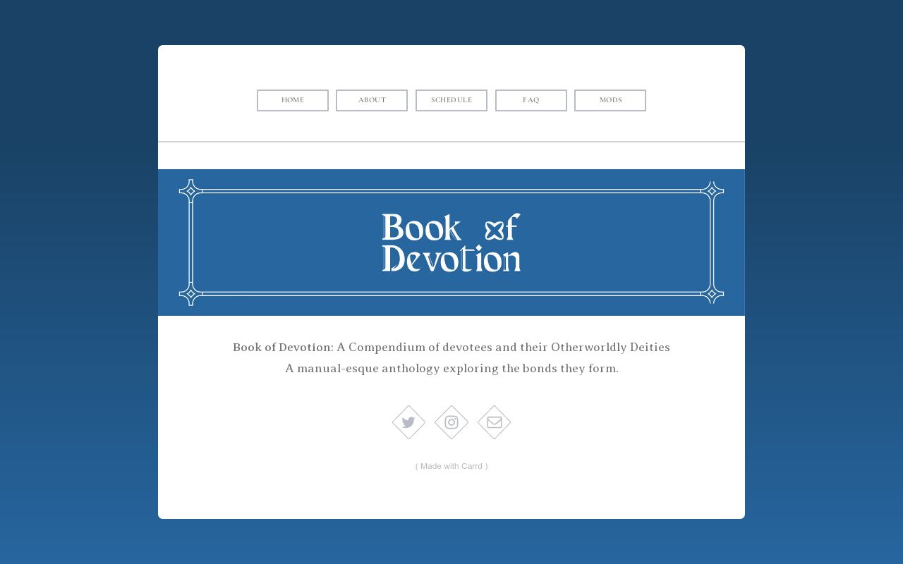 Book of Devotion